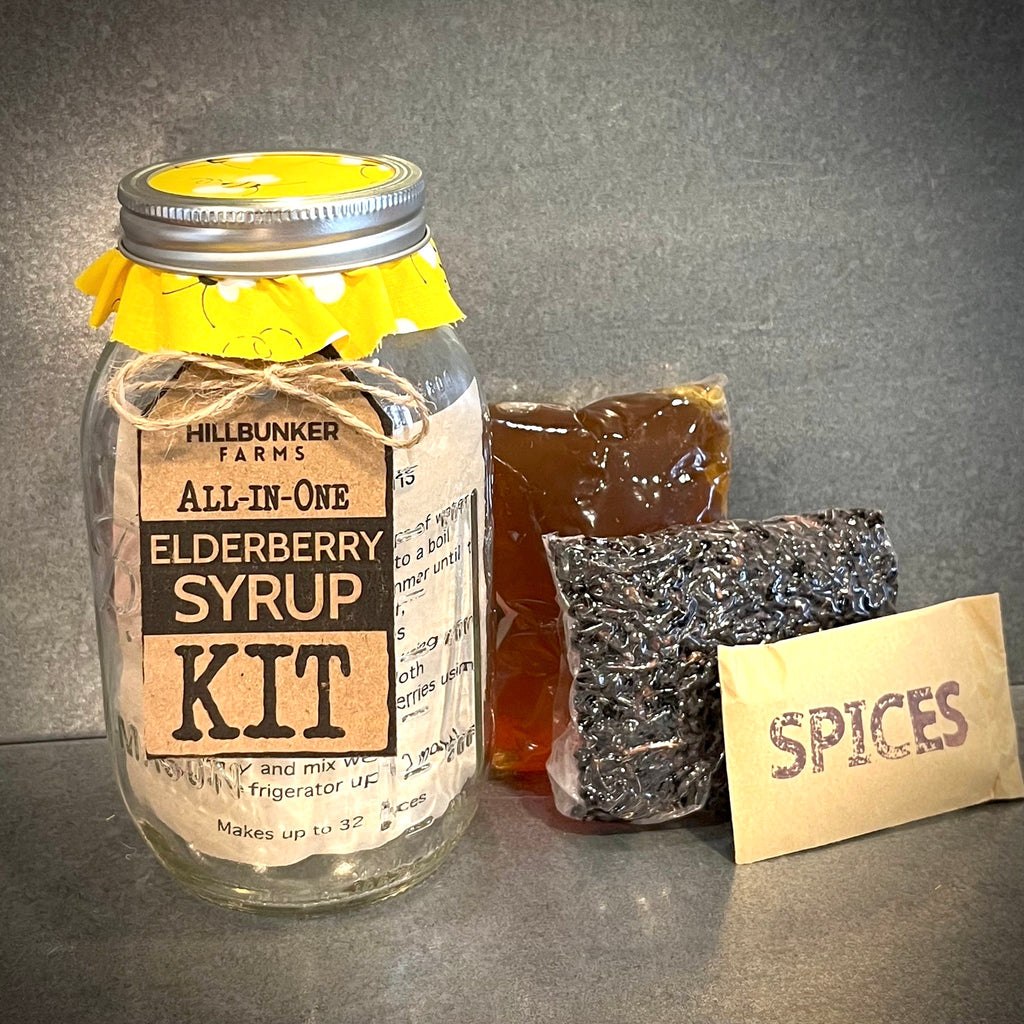 DIY Elderberry Syrup Kit – HillBunker Farms